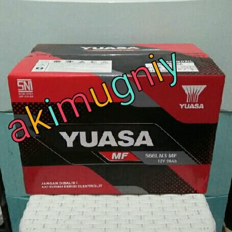 Jual aki mobil innova reborn diesel all new fortuner vrz 370 ln3 yuasa gs | Shopee Indonesia