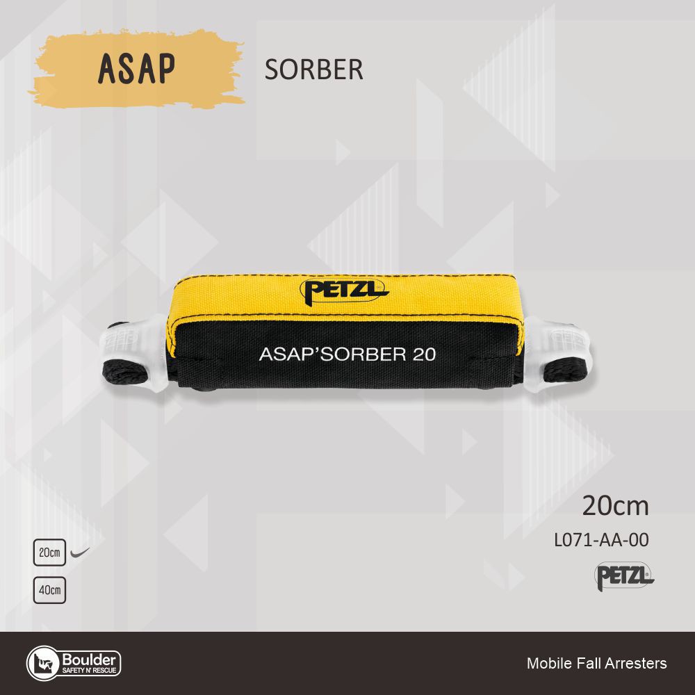 Jual PETZL ASAP SORBER 20cm MOBILE FALL ARRESTER | Shopee Indonesia