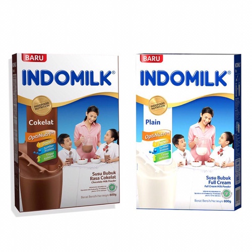 Jual Indomilk Susu Bubuk Kemasan Box 800 gr All Varian | Shopee Indonesia