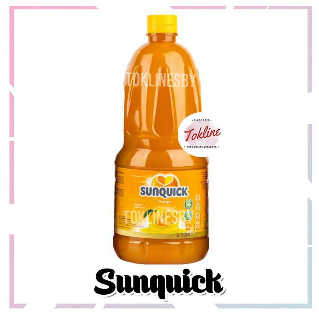 Jual Sunquick Orange Super Jumbo Sirup Jus Jeruk 2L 2000 ml | Shopee ...