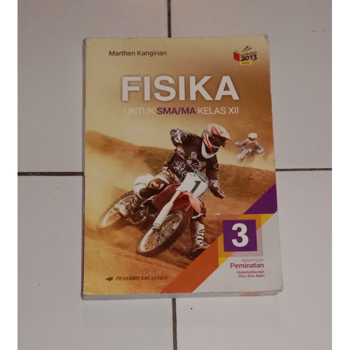 Jual Buku Fisika untuk SMA/MA Kelas XII 1, 2, & 3 by Marthen Kanginan - Erlangga | Shopee Indonesia