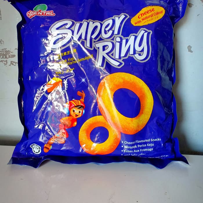 Jual Snack Chiki Oriental Super Ring Cheese atau Cheese Balls Family ...