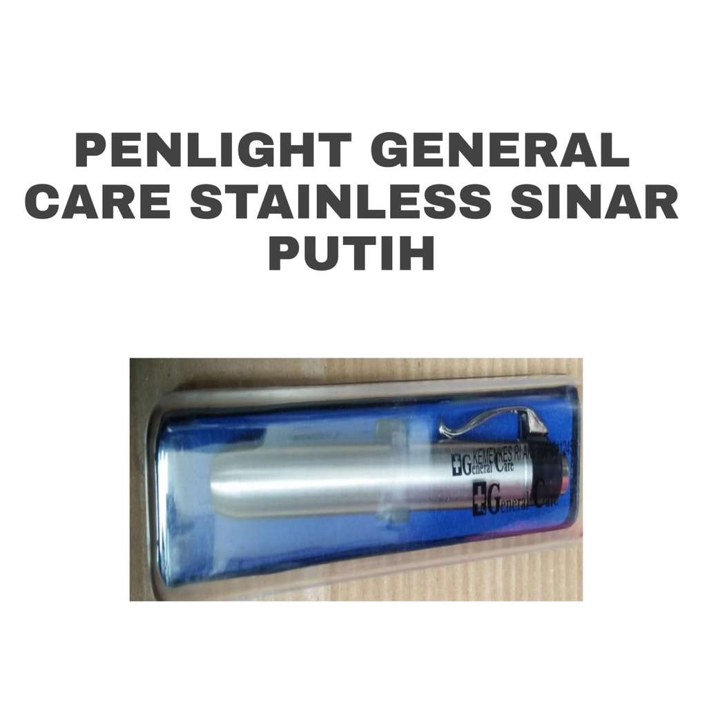 Jual PENLIGHT STAINLESS GENERAL CARE | Shopee Indonesia