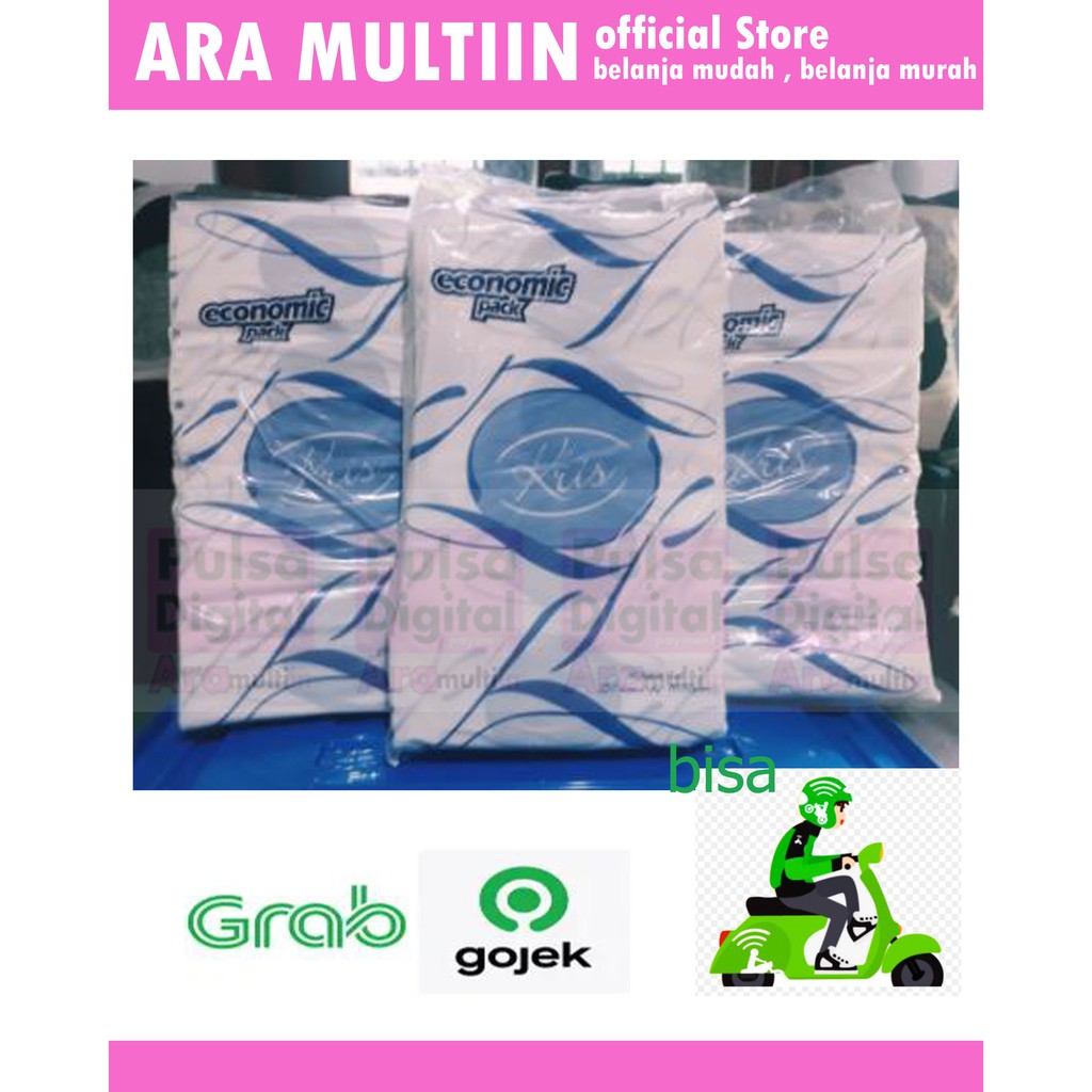 Jual Kris Economic pack Multifood towel isi 150 sheets tissue kotak ...