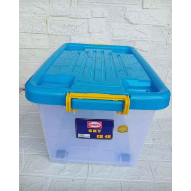 Jual Box Container Serbaguna 45 Liter Box CB 45 box penyimpanan BATAM ...