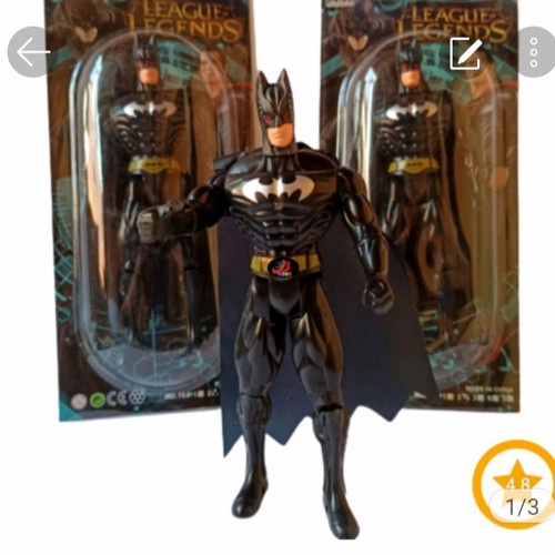 Jual mainan action figure batman figure superman robot batman mainan ...