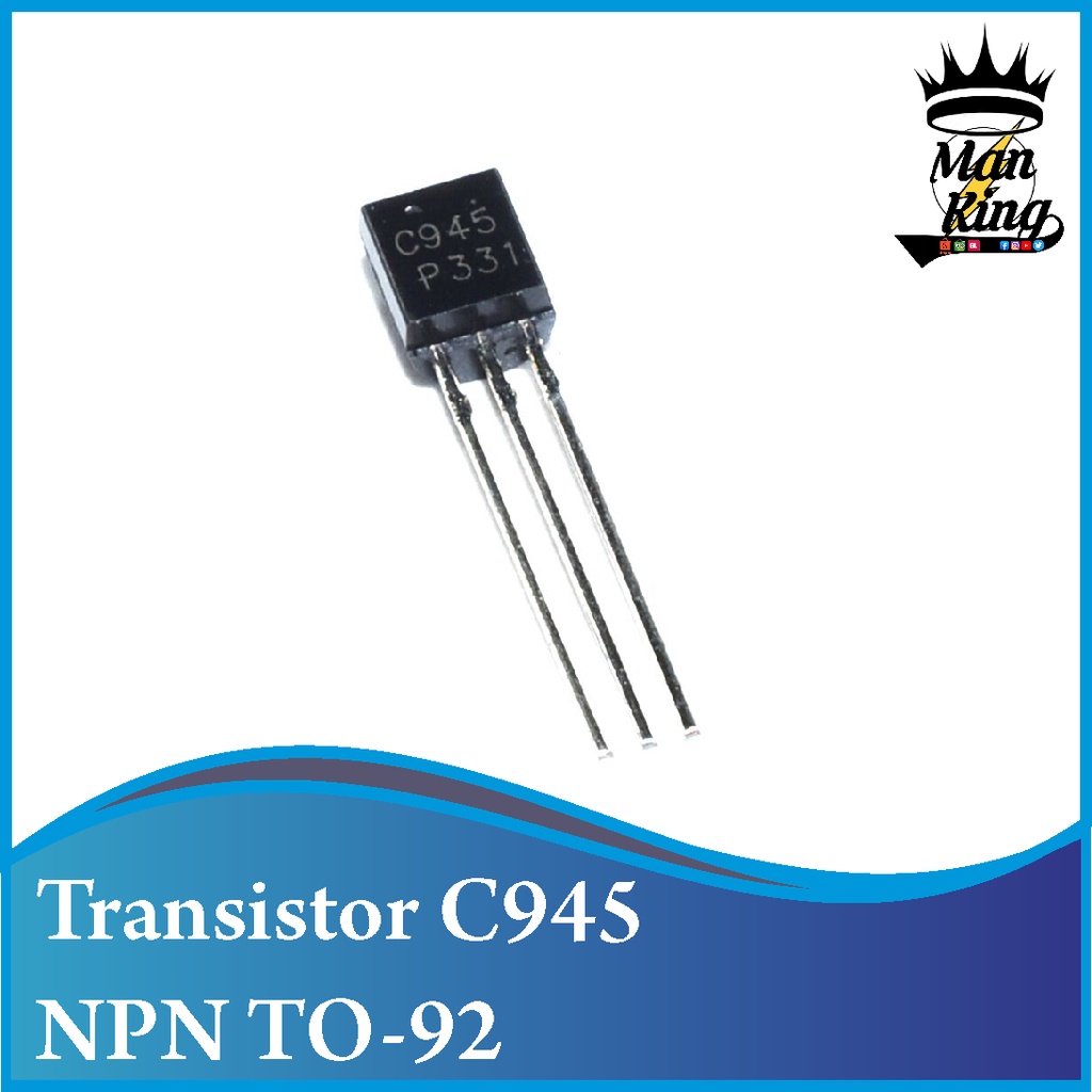 Jual transistor c945 NPN Bipolar General Purpose Transistor TO-92 | Shopee Indonesia