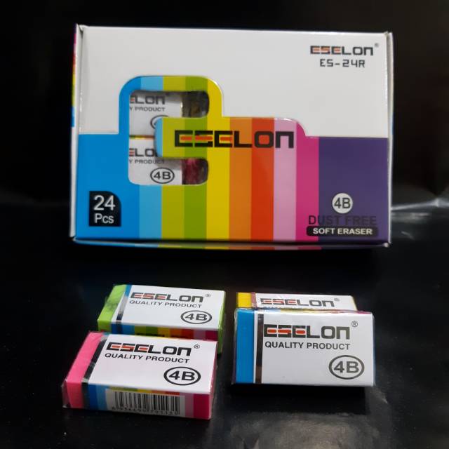Jual Penghapus/ Stip B4 Eselon ES-24R isi 24 pcs | Shopee Indonesia
