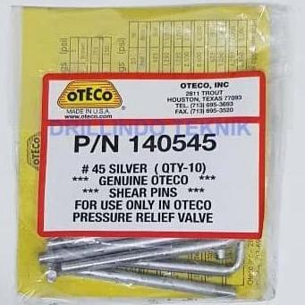 Jual Oteco Shear Pin For Prv Pressure Relief Valve | Shopee Indonesia