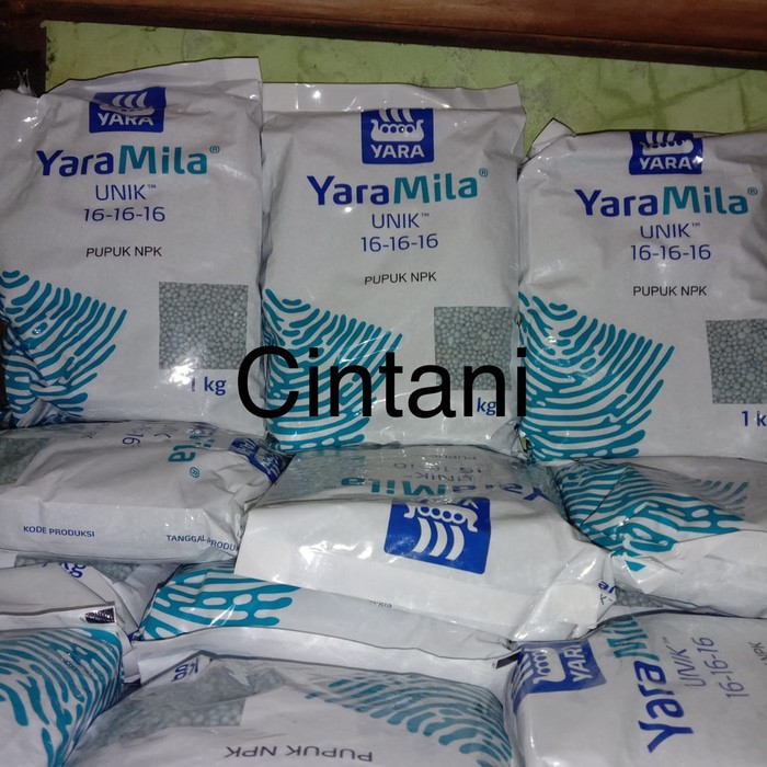 Jual Pupuk NPK YARA MILA 161616 kemasan ASLI 1 kg ~ pk713 | Shopee ...