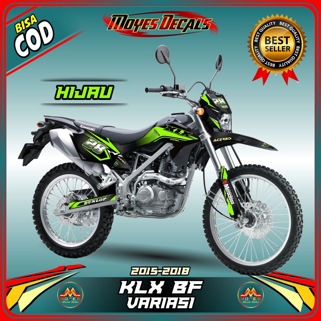Jual Decal Klx BF 150 full body variasi warna terbaru terkeren ...