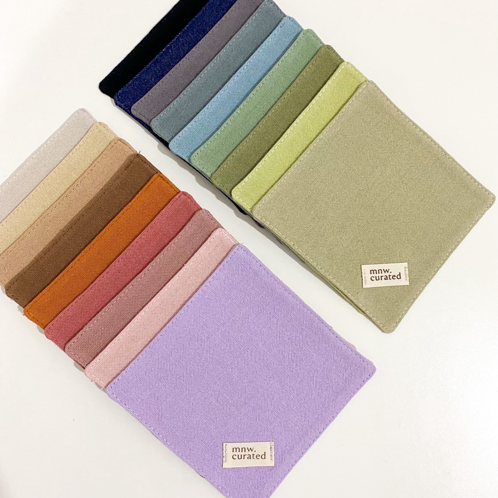 Jual Color Block Linen Coaster by mnw.curated (alas gelas / tatakan ...