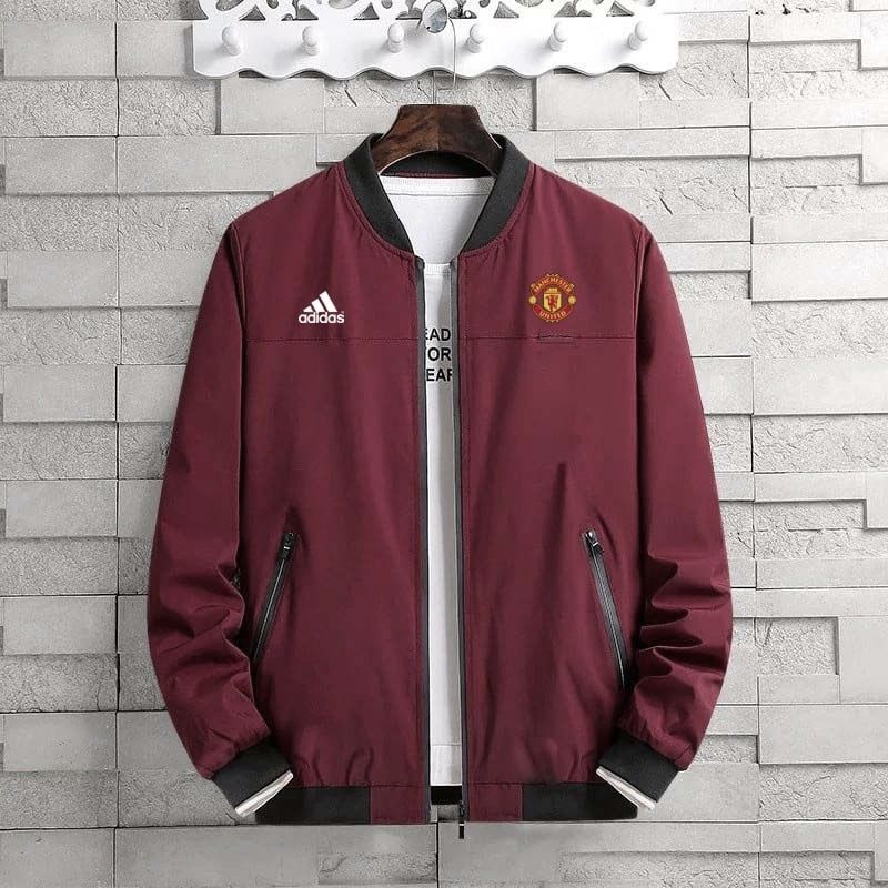 Jual Jaket Bomber MU Waterproof Premium | Shopee Indonesia