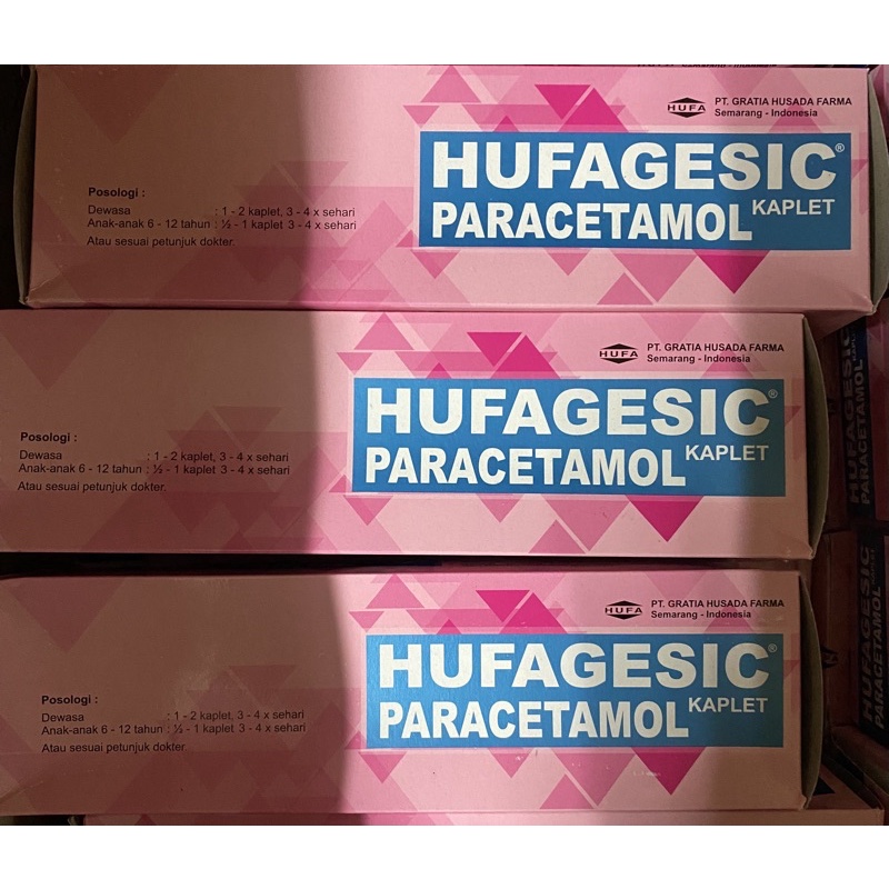 Jual Hufagesic paracetamol / box | Shopee Indonesia