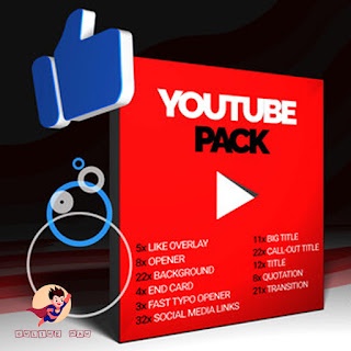 Jual Youtuber Pack Element Untuk Premiere Pro CC | Shopee Indonesia