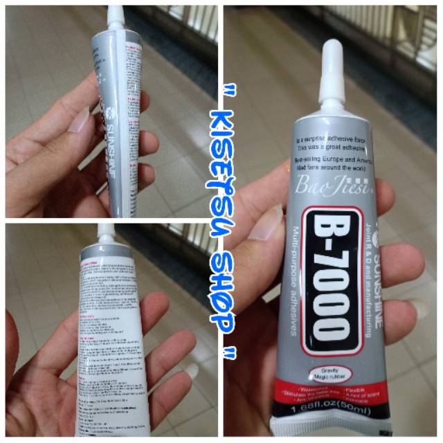 Jual Lem Touchscreen / LCD HP / Multi-Functional Adhesiv B - 7000 ( 50 ml ) | Shopee Indonesia