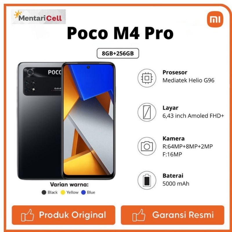 Jual Xiaomi POCO M4 Pro 256GB | Shopee Indonesia