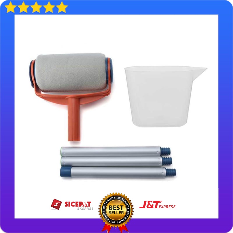 Jual Kuas Roller Cat Tembok - Kuas Roll Cat Dinding Tembok | Shopee ...