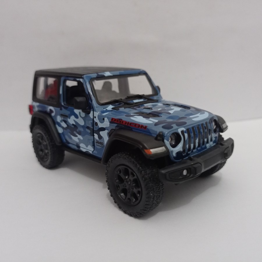 Jual DIECAST JEEP WRANGLER RUBICON HARDTOP CAMO ARMY MILITER EDITION ...