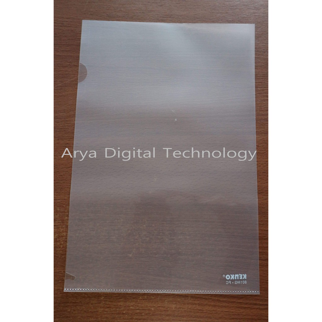 Jual Map L Kenko Dokumen Clear Sleeves 801HG FC Folio Plastik Bening ...
