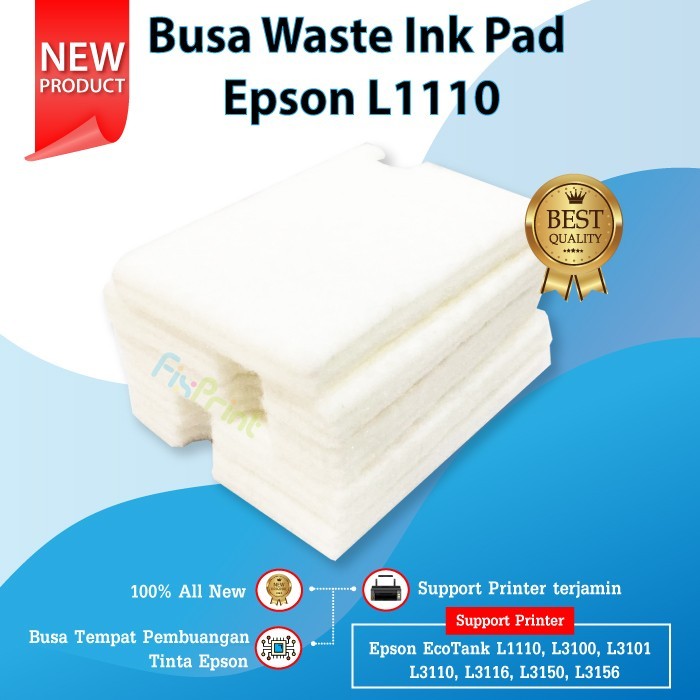 Jual Busa Waste Ink Pad Epson L1110 L3110 L3100 Printer EcoTank L3116 ...