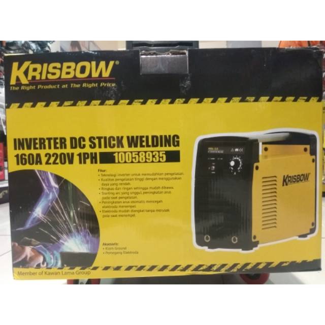 Jual Mesin Las Inverter DC INVERTER STICK WELDING 160A 220V 1PH ...