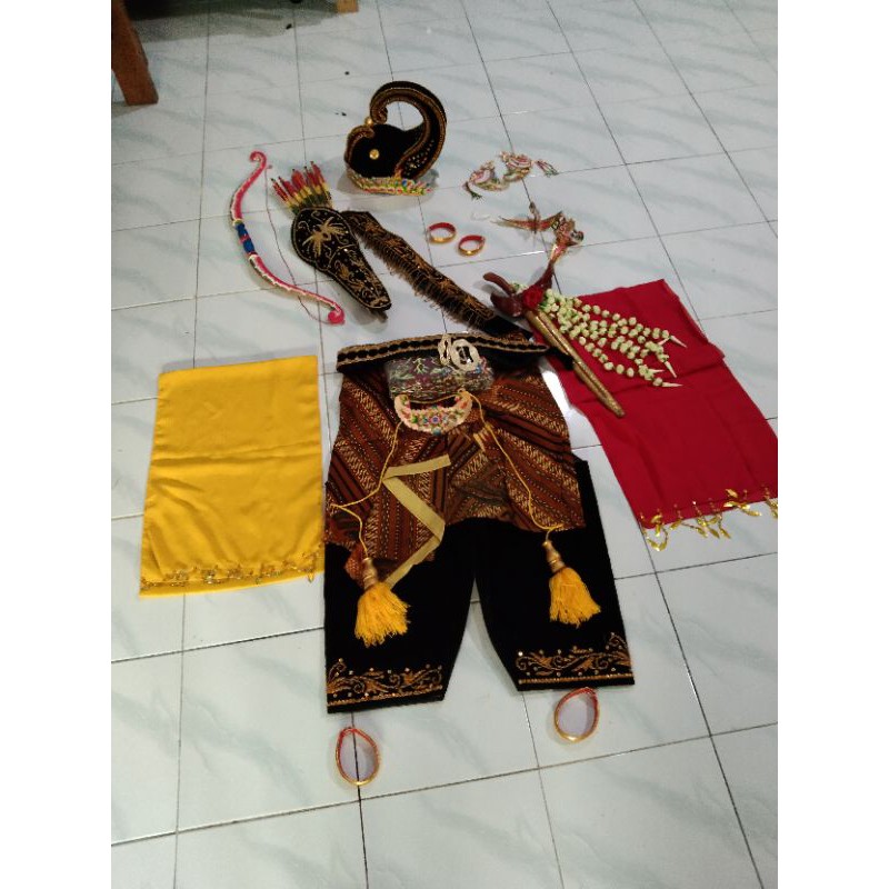 Jual kostum arjuna janoko wayang orang | Shopee Indonesia