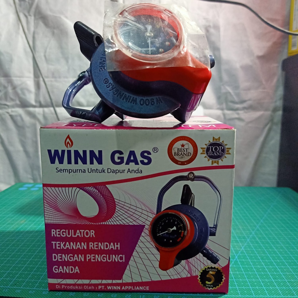 Jual REGULATOR WIN GAS W-900 M, High Preasure (Pengunci ganda Double ...