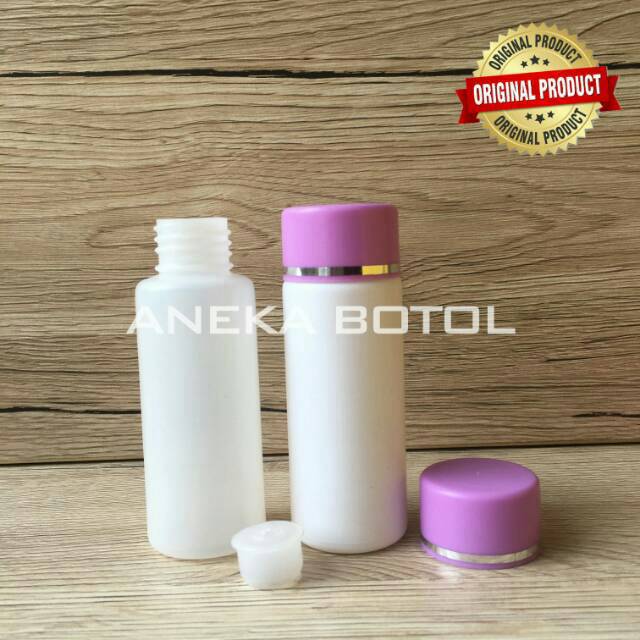 Jual BOTOL YL 60 ML TUTUP UNGU / botol antiseptik / BOTOL KOSONG MURAH ...