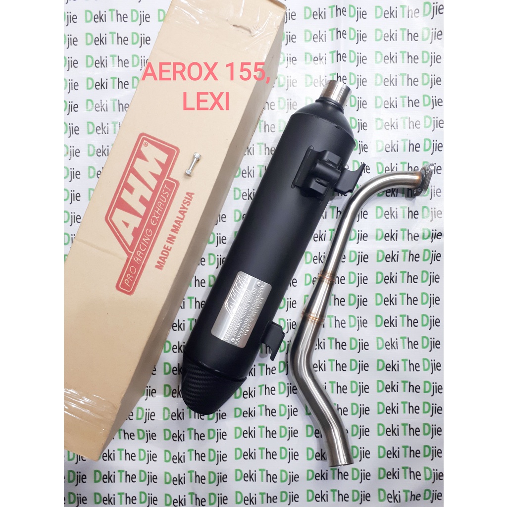 Jual Muffler Knalpot Racing Tsukigi AHM Original Yamaha AEROX 155 LEXI ...