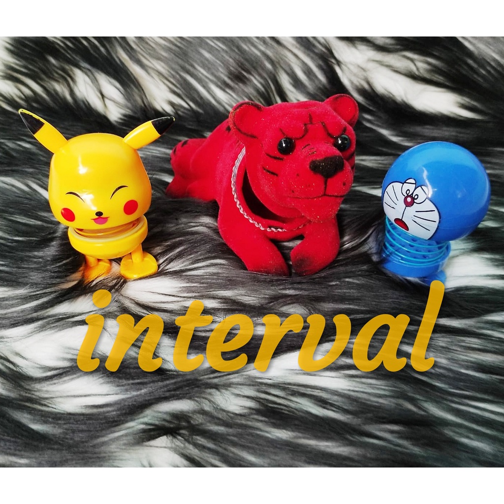 Jual Boneka Dashboard Mobil Boneka Pajangan Kepala Goyang Harimau Merah ...