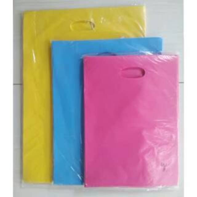 Jual Plastik HD PLONG 30x40 Warna / HD Plong Oval 30x40 / Tas Plong ...