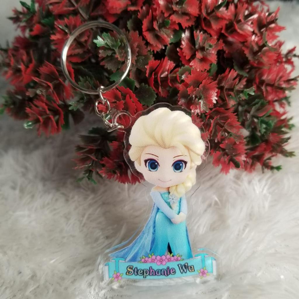 Jual Ganci/Bagtag custom print uv free input nama dan free design/ganci ...