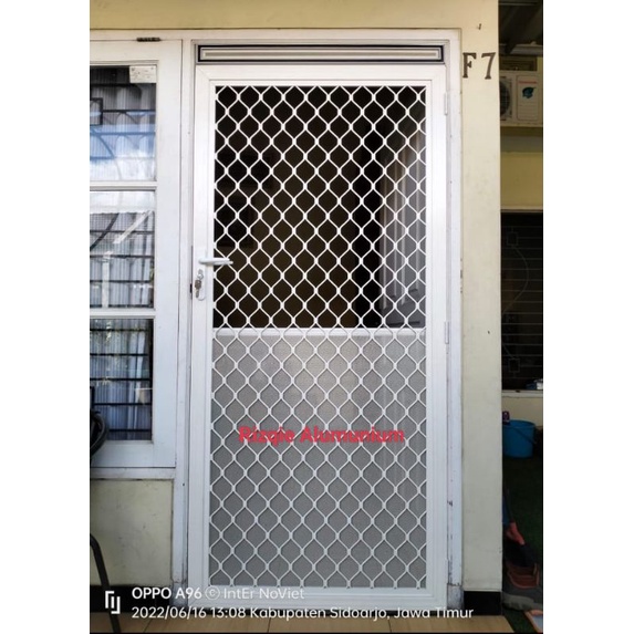 Jual Pintu Kasa Nyamuk Aluminium/ Pintu Xpanda Minimalis | Shopee Indonesia