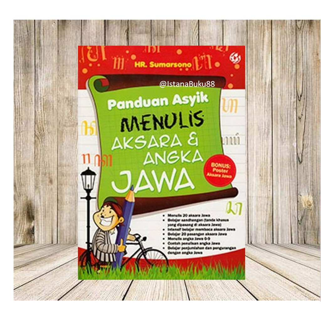 Jual Panduan Cara Mudah Menulis Aksara dan Angka Jawa Hanacaraka ...