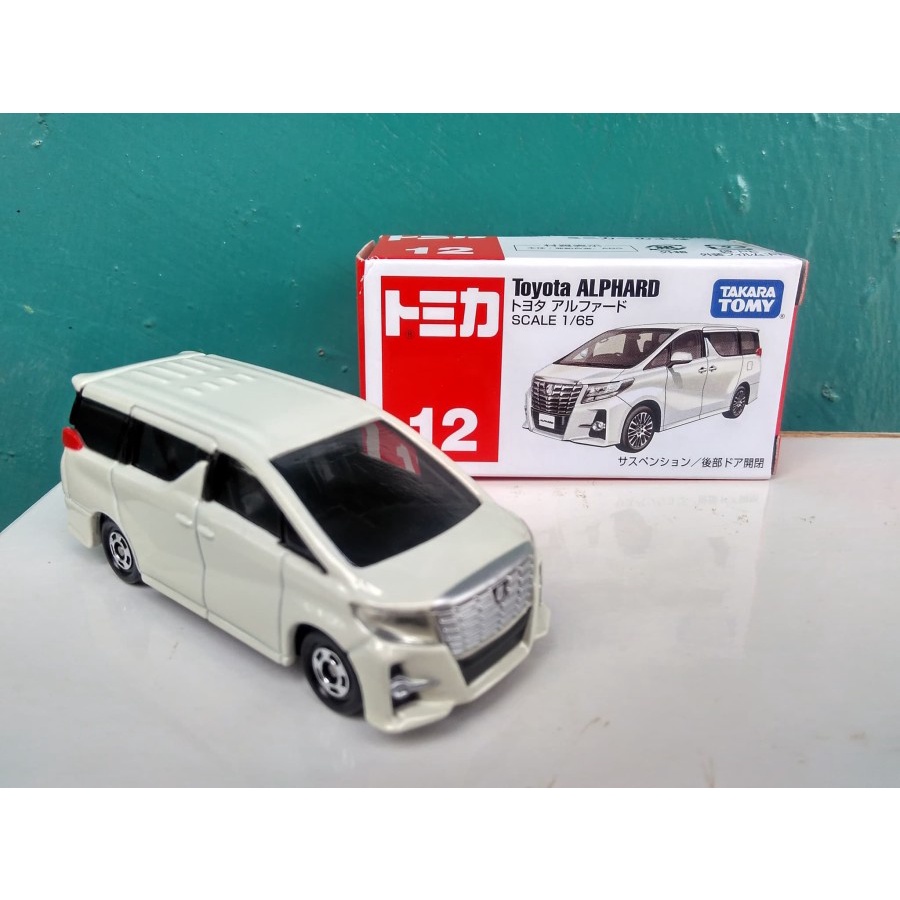 Jual Diecast Alphard Tomica no 12 Alphard Putih Takara Tomy Miniatur mobil skala 1:65 Koleksi ...