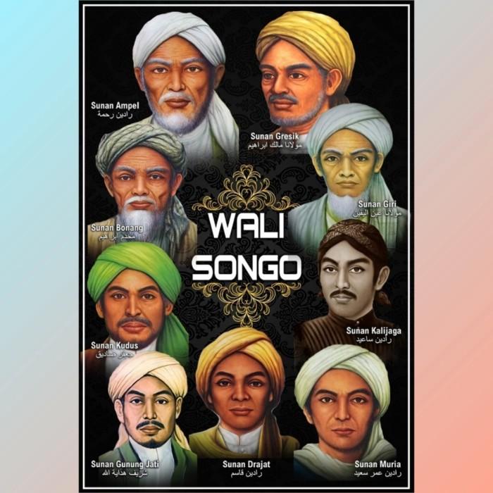 Jual BISA COD POSTER Ukuran 60x90cm gambar HD Walisongo NEW design ...