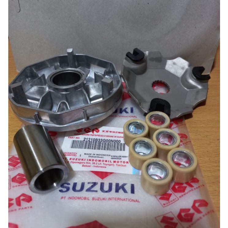 Jual rumah roller Assy spin 125 skywave Hayate rumah roller set Sky wave | Shopee Indonesia