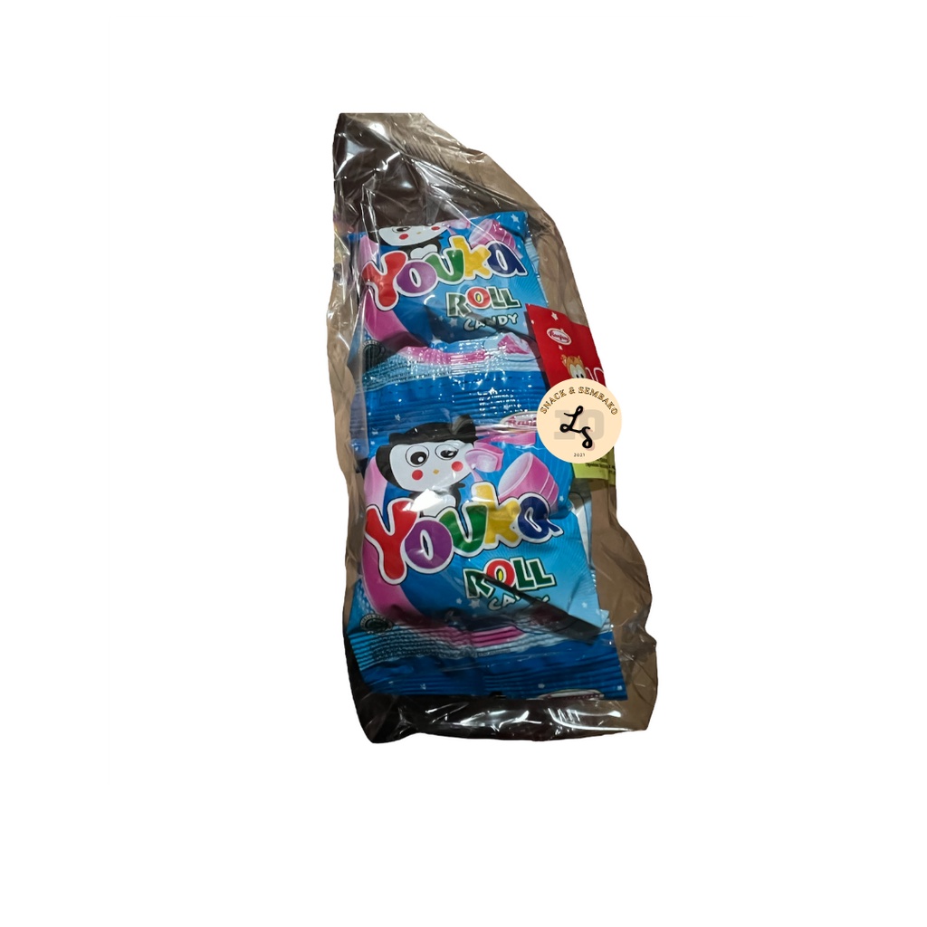 Jual Youka Roll Candy Aneka Rasa 1 Pack Isi 20 pcs @4.5gr | Shopee ...