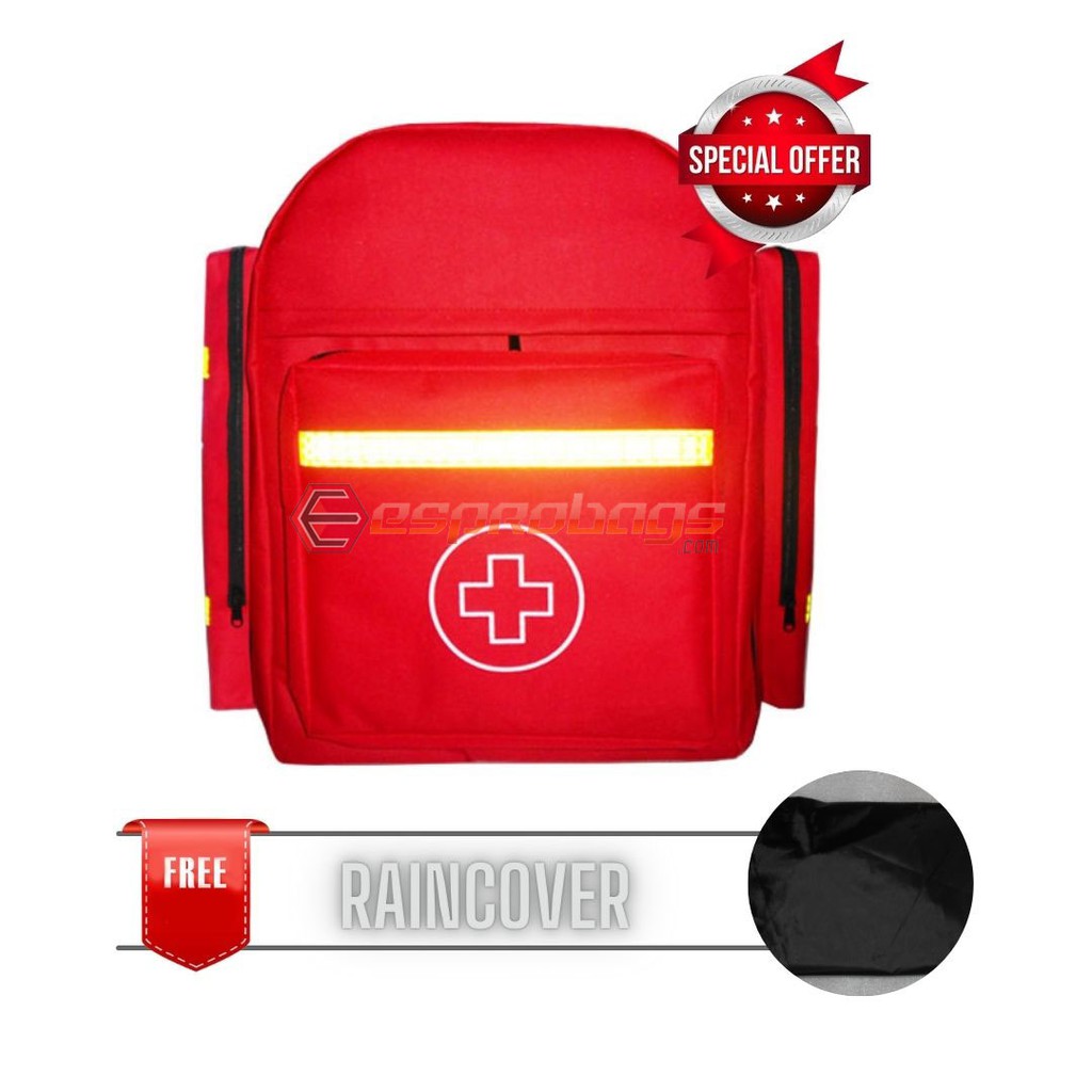 Jual Tas Ransel Medis P3K Tas Kesehatan First Aid Kit Jumbo Fosfor ...