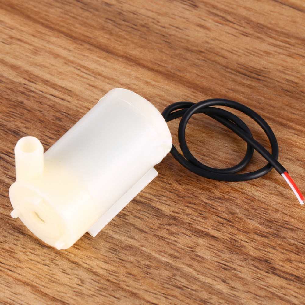 Jual Pompa Air Mini Micro Submersible Water Pump Water DC 3-6V - Putih ...