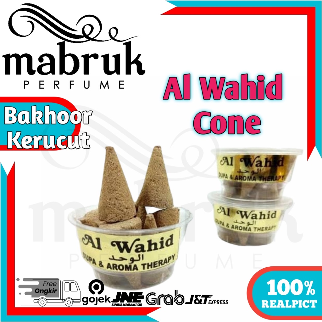 Jual PROMO Bakhoor Dupa Arab Gahru Kerucut Al Wahid Incense Burner ...
