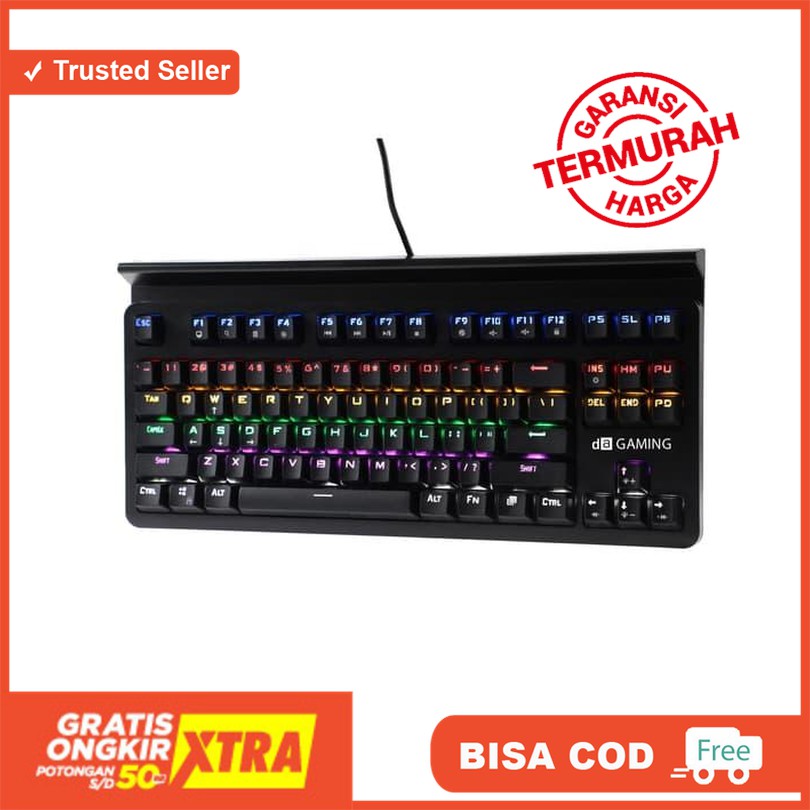 Jual Keyboard GAMING DA MECA FIGHTER Blue Switch NEW | Shopee Indonesia