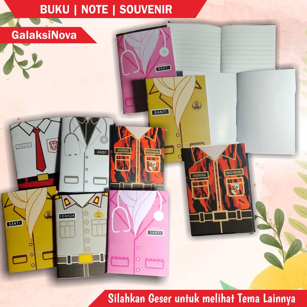 Jual AESTHETIC BOOK MINI CUSTOM NOTE BOOK CUTE MINI BOOK NOTE NOTEPAD ...