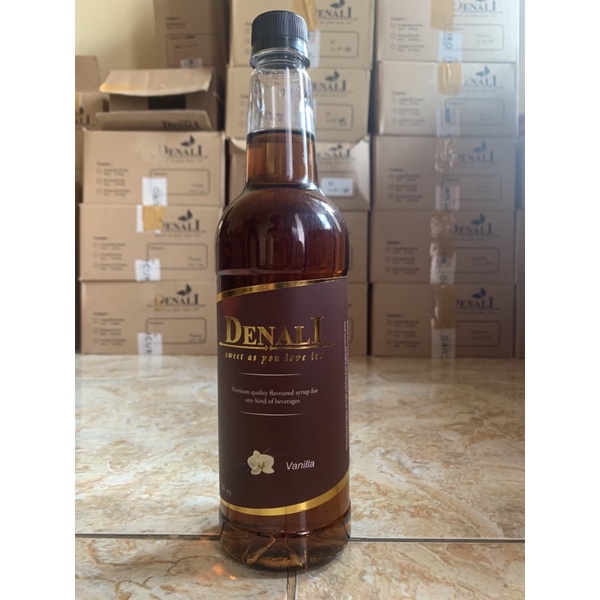 Jual Syrup Vanilla Denalli 750 ml | Shopee Indonesia