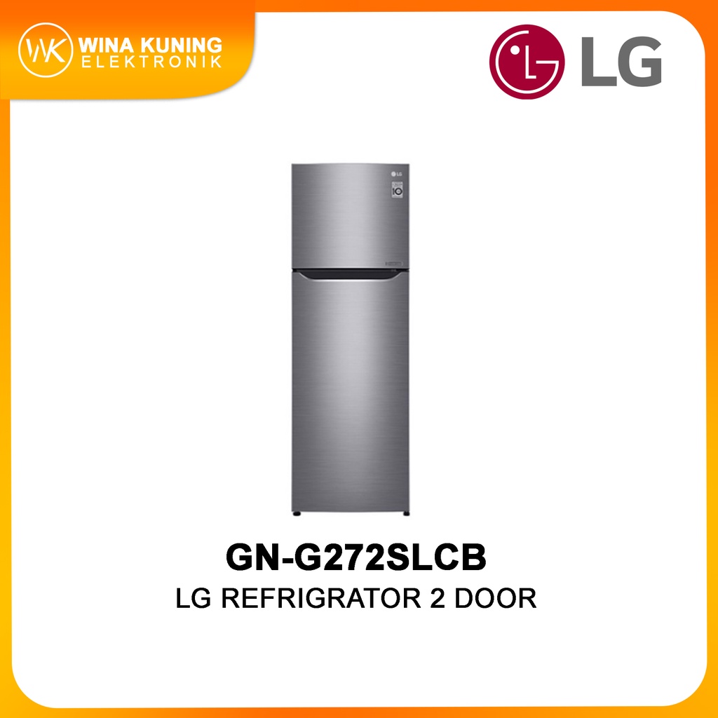 Jual LG Kulkas 2 Pintu GN-G272SLCB Kapasitas 272 Liter | Shopee Indonesia