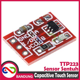 Jual TTP223 TOUCH SENSOR SENTUH CAPACITIVE SELF LOCKING SWITCH | Shopee ...