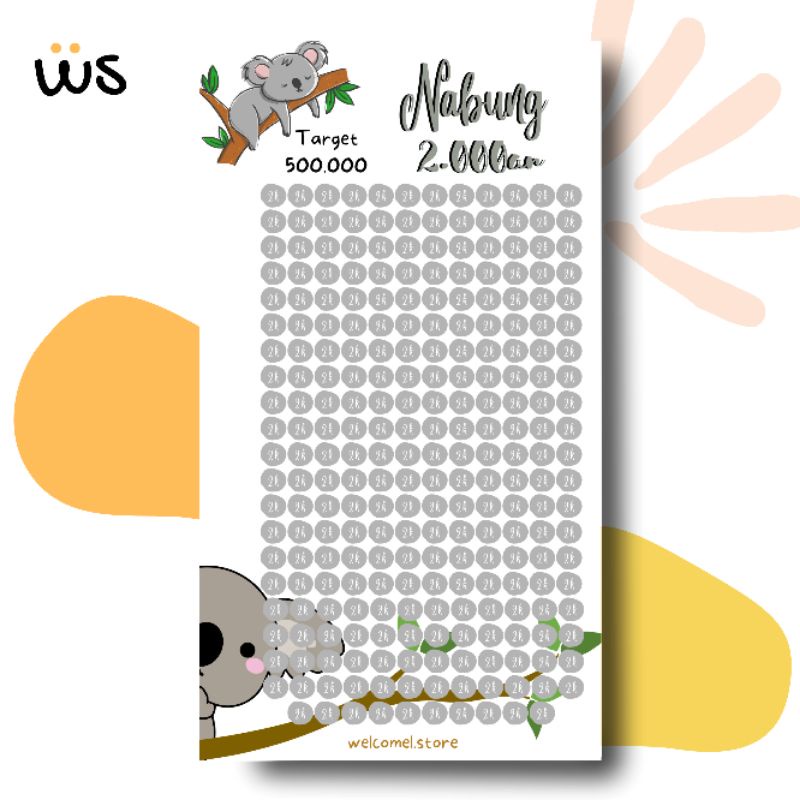 Jual ISI BINDER TEMPLATE MENABUNG 1K - 100K (Min. Order 10k) | Shopee ...