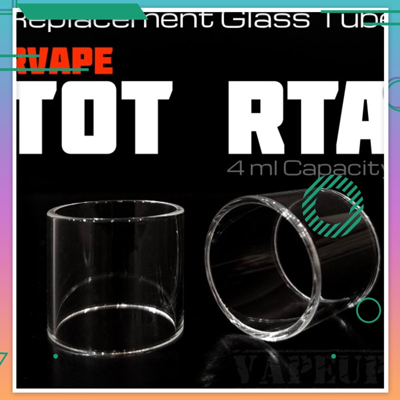 Jual GLASS TUBE for TOT RTA kaca tot rta (AN) | Shopee Indonesia