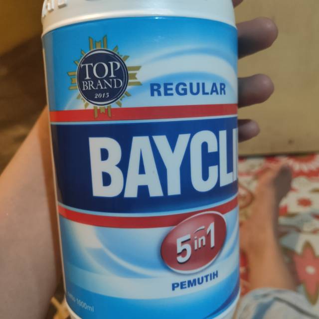 Jual Bayclin Pemutih Pakaian Regular 5in1 ukuran 1000ml atau 1 Liter ...